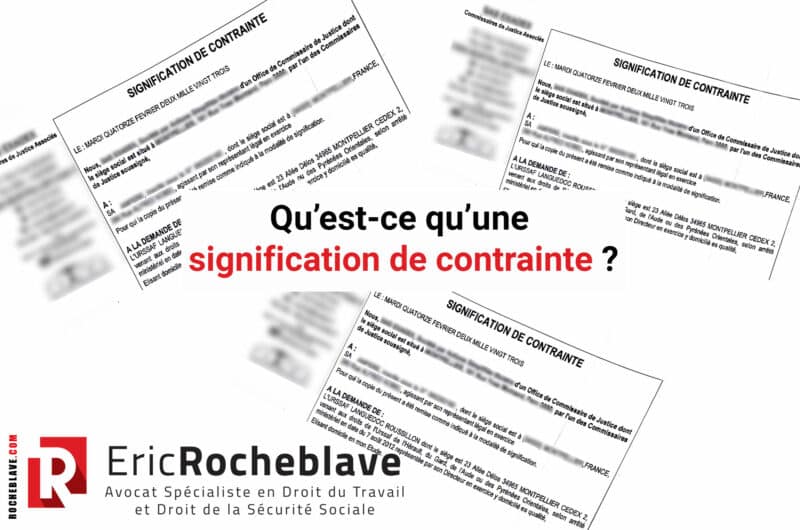 ⚖️ Qu’est-ce qu’une signification de contrainte