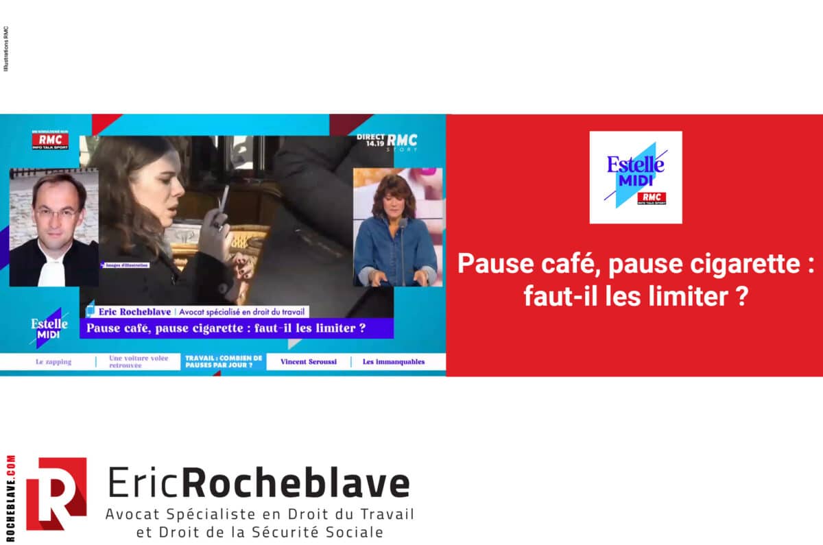 Pause café, pause cigarette : faut-il les limiter