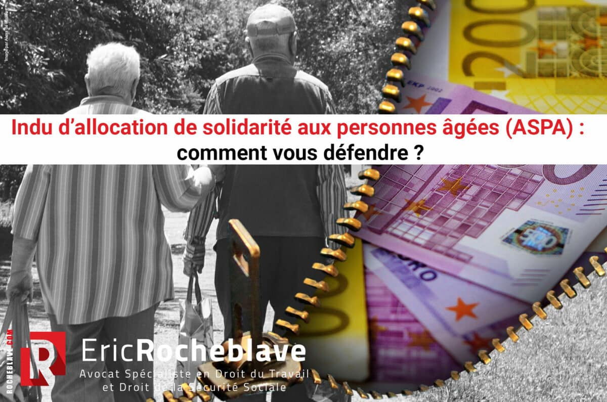 Indu d’allocation de solidarité aux personnes âgées (ASPA) : comment ...
